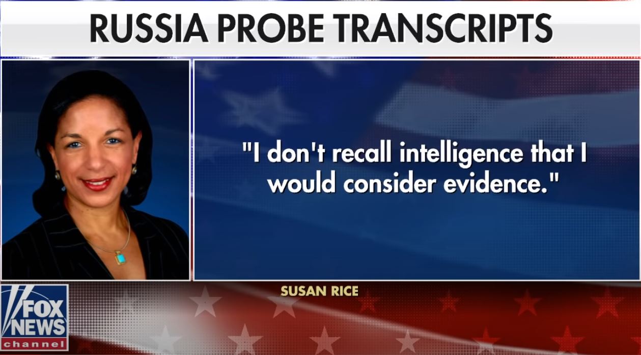 May 7, 2020 - Russia Probe Transcript: Susan Rice testifies, "I don't ...