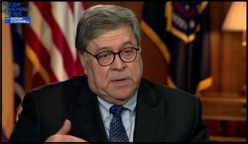 May 7, 2020 - Full interview transcript: AG Barr discusses dropping the ...
