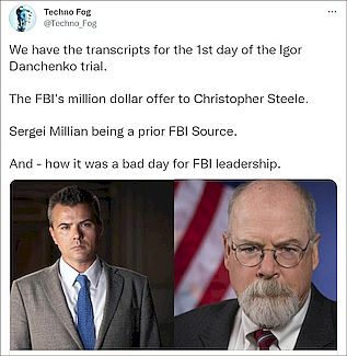 October 11, 2022 - Danchenko Trial-Day 1: Transcripts show FBI's ...